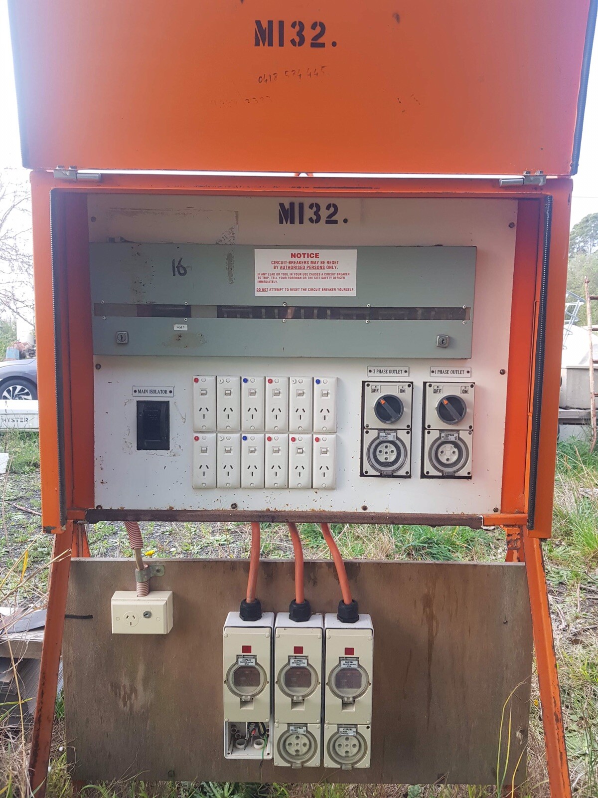 Temporary Site Power distribution board | eBay Australia