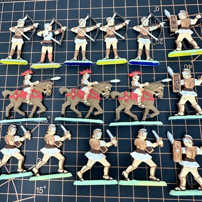 Lucky Comic Book Flats Roman Legion Cavalry Archers Military Toy ...