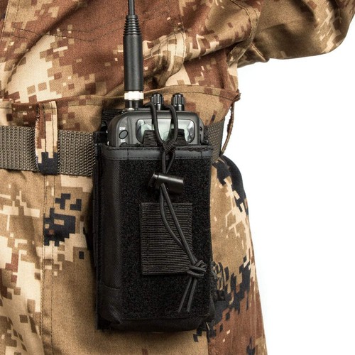 Tactical Radio Holder Molle Portable Radio Pouch Case Heavy Duty Radios ...