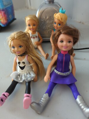 Lot Of 4 Barbie Little Sister Chelsea Dolls | eBay
