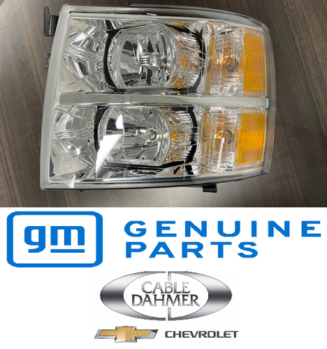 2007-2013 Chevrolet Silverado RH Passenger Headlight 22853028 new OEM ...