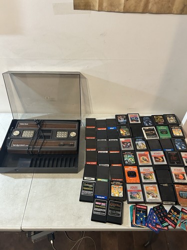 1981 Vintage Video Game Bundle Radioshack Tandyvision One Console W 42 ...