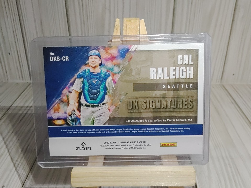 MVP Cal Raleigh Big Dumper 2022 Diamond Kings DKS-CR Signatures RC Auto ...