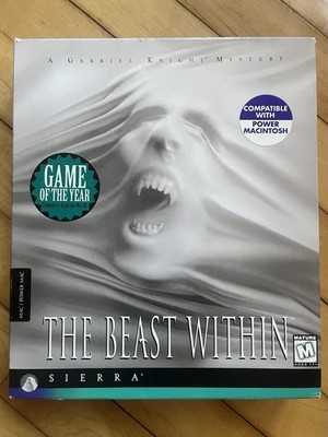 Beast Within: A Gabriel Knight Mystery (Mac, 1995) Big Box Complete | eBay
