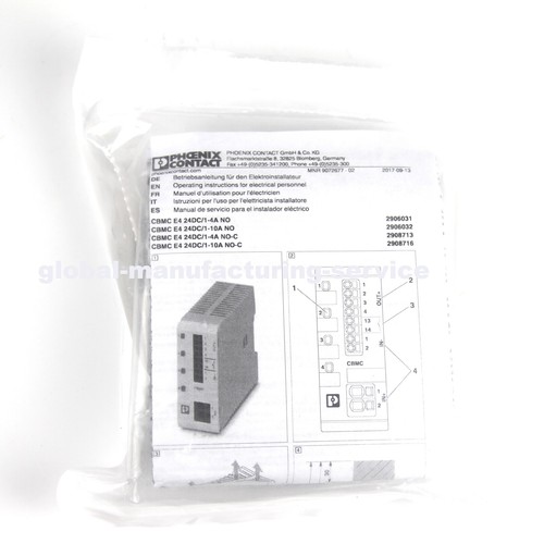 NEW Phoenix Contact CBMC E4 24DC/1-10A NO 2906032 module | eBay