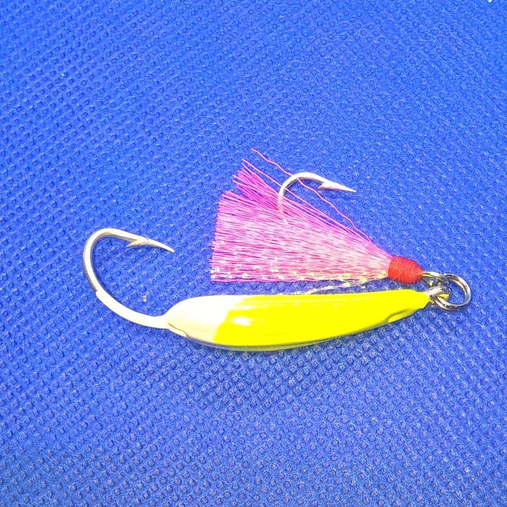 3 Pack Pompano Jigs w/ Teaser 1oz Color Choice T&A JIGS Mackerel ...