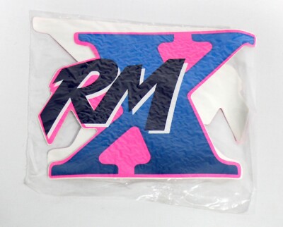 Aufkleber Satz Decal Dekor Tank Kühler Suzuki RMX pink Classic Vintage ...