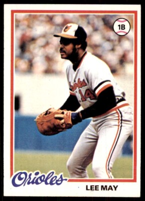1978 Topps Lee May Baseball Cards #640 | eBay