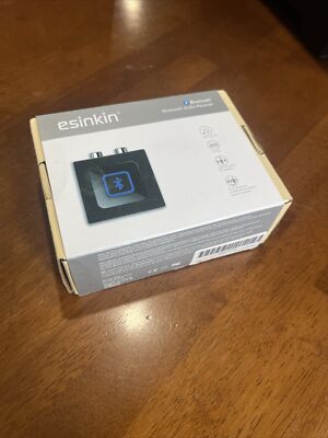 Esinkin Bluetooth Audio Adapter Receiver For Music Streaming Stereo ...