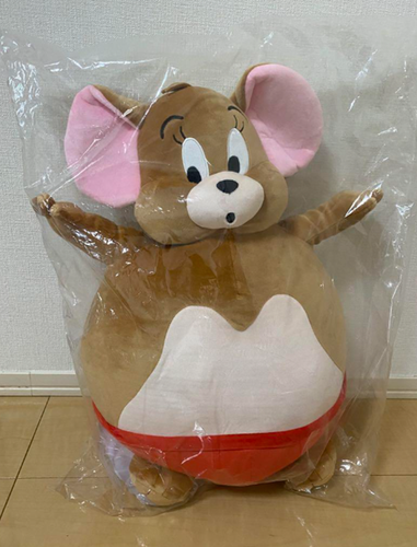 TOM and JERRY FUNNY ART! BIG Jerry Plush Toy doll 45cm | eBay