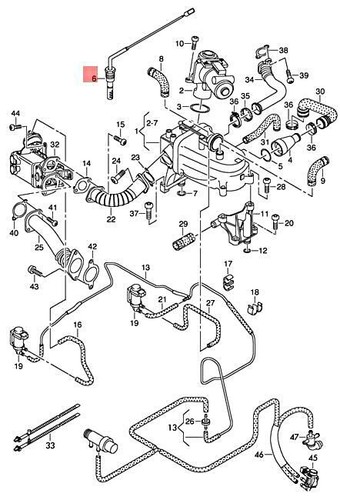 EXHAUST GAS TEMPERATURE SENSOR 2 PIN VW AUDI TOUAREG Q7 059906088AP 09 ...