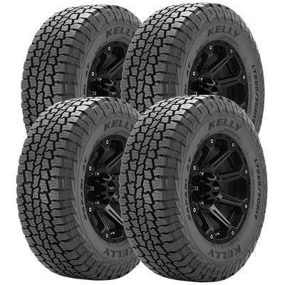 (QTY 4) 275/60R20 Kelly Safari AT 115T SL Black Wall Tires | eBay