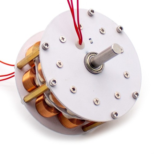 Double-Layer Disc Type Iron Core Generator Permanent Magnet Brushless ...