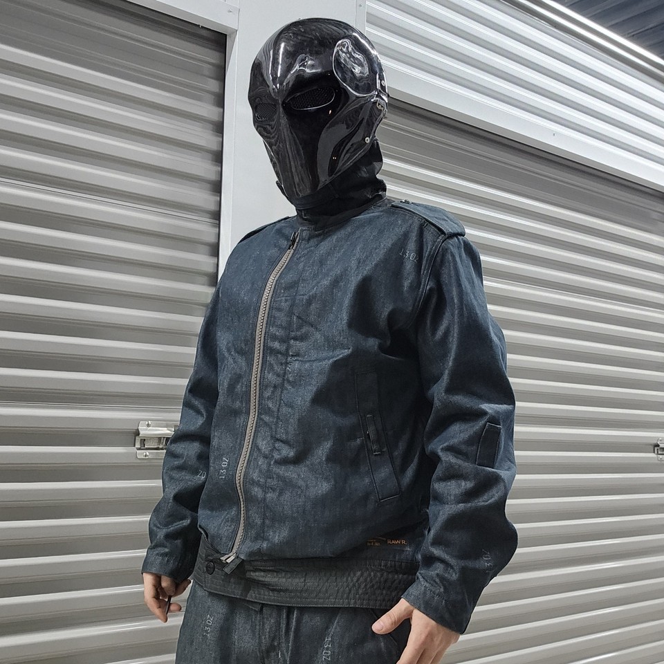 G-Star RAW GSRR Aviator Jacket Men's Removable Vest studio sample pre ...