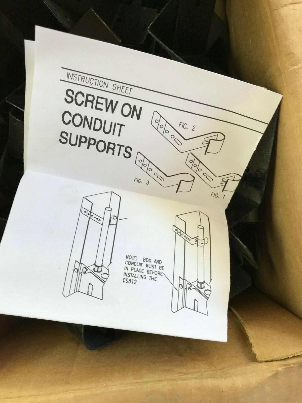 CS812D NVENT CADDY Conduit Support Clip Spring Steel QTY of 1 2nd FREE ...