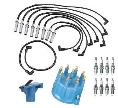 OEM Tune Up Kit Spark Plugs Cap Blue Streak For Dodge Ram Dakota ...