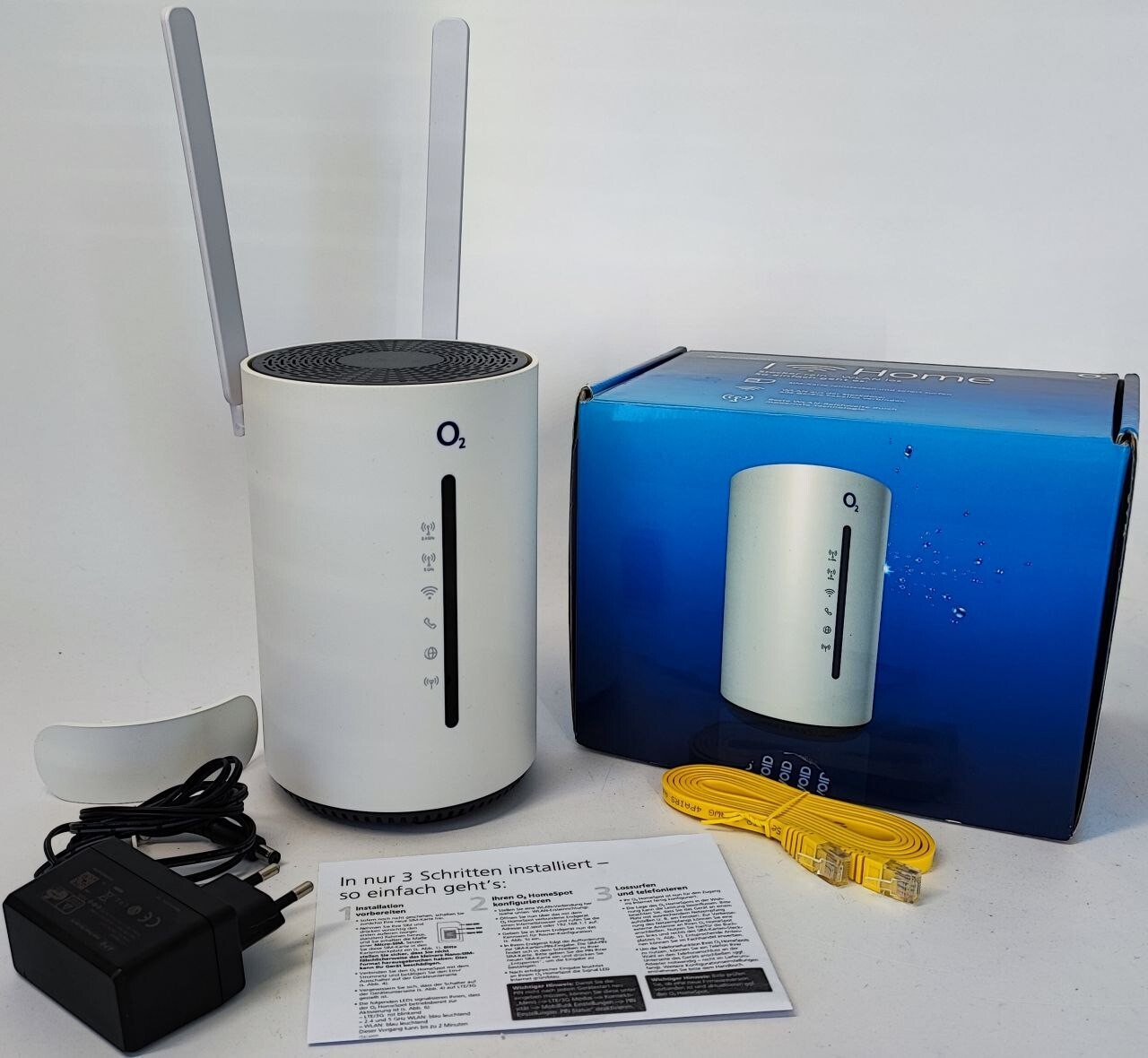 o2 HomeSpot Router SIM-Karte WLAN 4G LTE Modem Internet 300 MBit/s ...