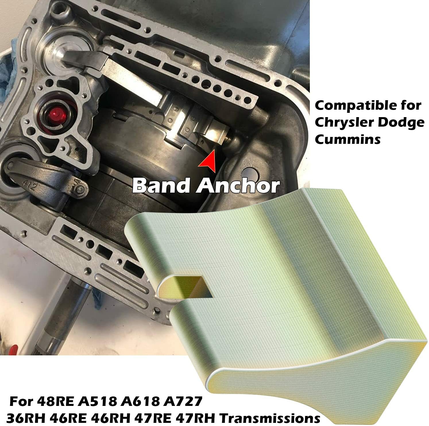 BandAnchor Band Strut for Chrysler Dodge 47RE,48RE,A518,A618,A727 ...