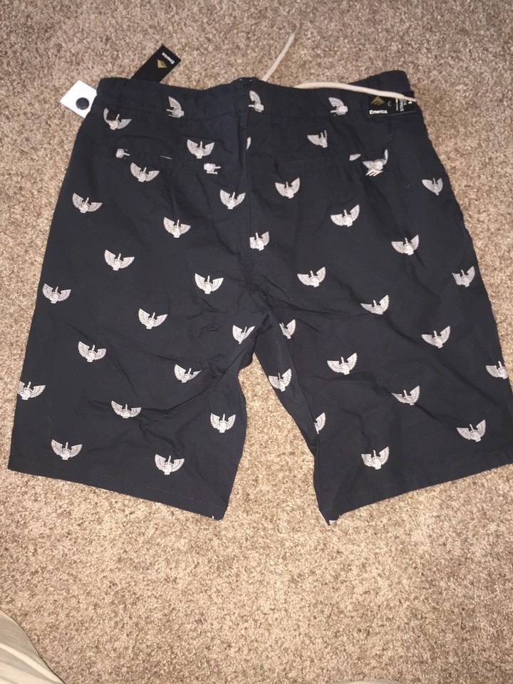 Emerica Vuelo Shorts Black 34 | eBay