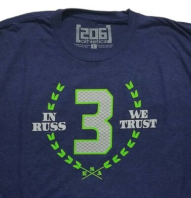 Russell Wilson "In Russ We Trust" T-shirt Seahawks Steelers shirt ...