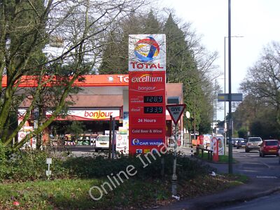 Photo 12x8 Bonjour Hindhead Grayshott Total petrol station on the A3 ...