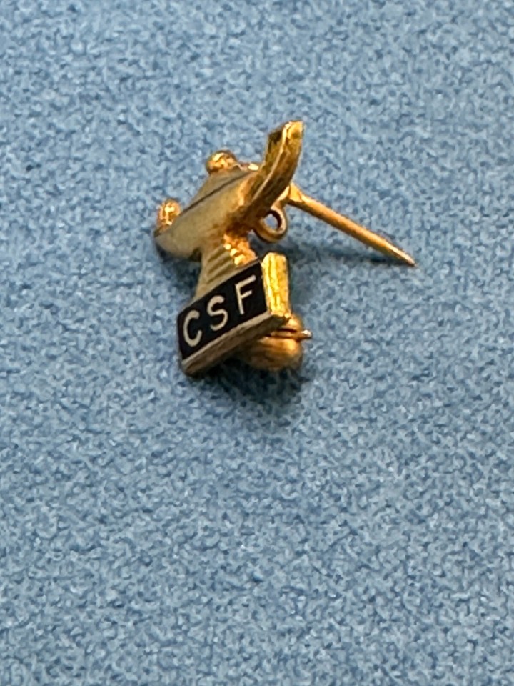 Vintage Gold-Filled CSF California Scholarship Federation Pin 1950s ...