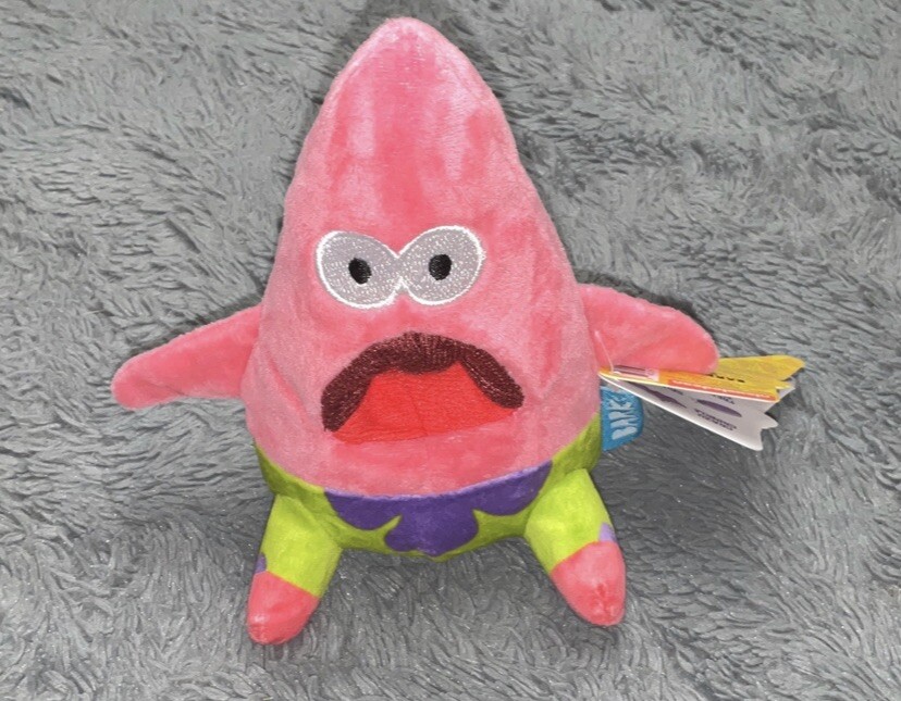 New Bark Box & SpongeBob SquarePants " Suprised Patrick " Dog Toy ...