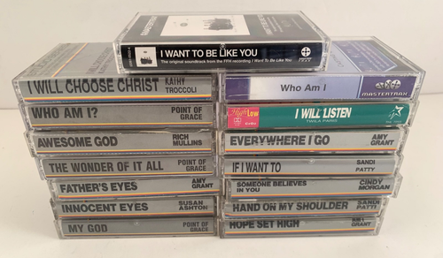 Lot of 15 - Christian Church Cassette Accompaniment/Performance Tracks ...