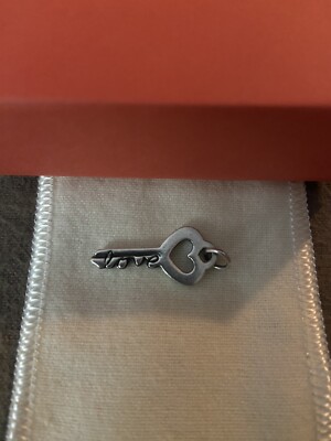 James Avery Retired NIB Key To Love Charm Pendant Sterling Silver | eBay