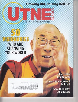 Utne Reader Magazine November / December 2009 Dali Lama | eBay