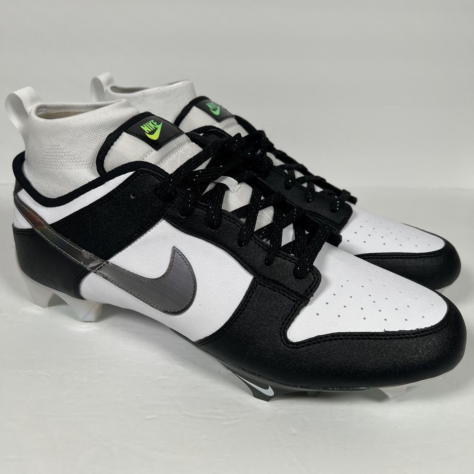 Size 16 - Nike Vapor Edge Dunk Panda Black White Football Cleats DZ4890 ...