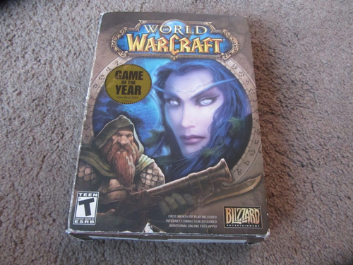 WORLD OF WARCRAFT Original Big Box PC Windows/Mac Game Blizzard 2004 | eBay