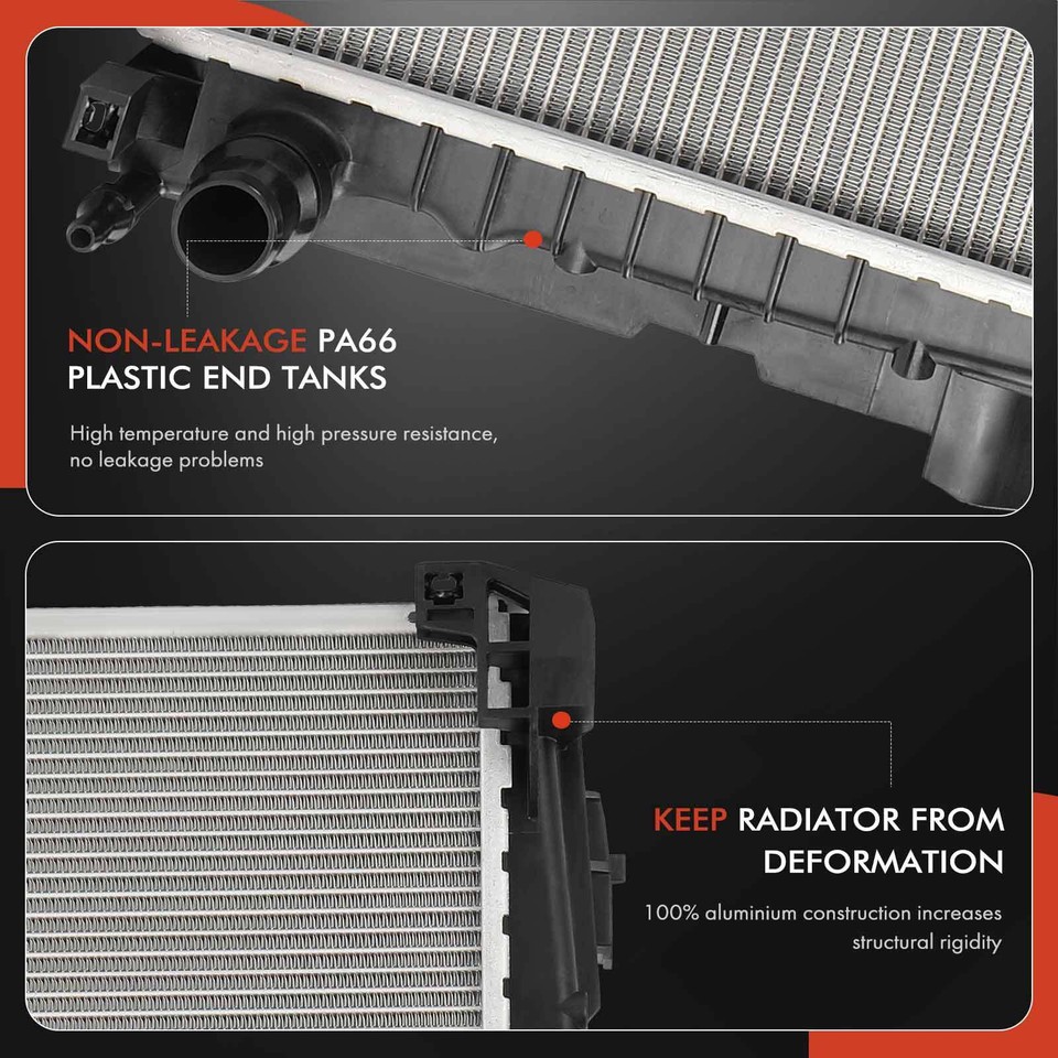 Radiator w/o Transmission Oil Cooler w/o Sensor for Mini Cooper Clubman ...