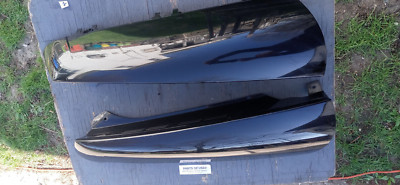 07-14 Escalade Right Left Rear Quarter Upper Moldings D Pillar Black ...