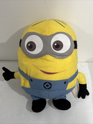 Despicable Me 2 Minion Dave Large Stuffed Plush Yellow Doll 16” Tall | eBay