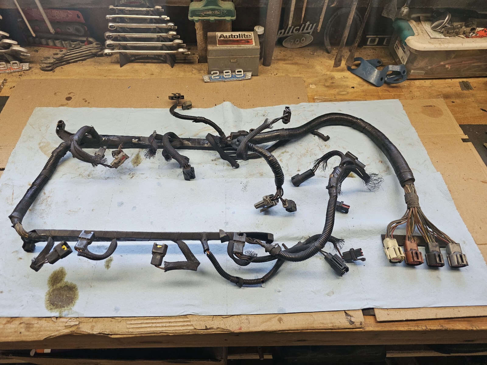 87-92 F150 F250 Bronco Econoline Van w/ 5.8 V8 351w Fuel Injection ...