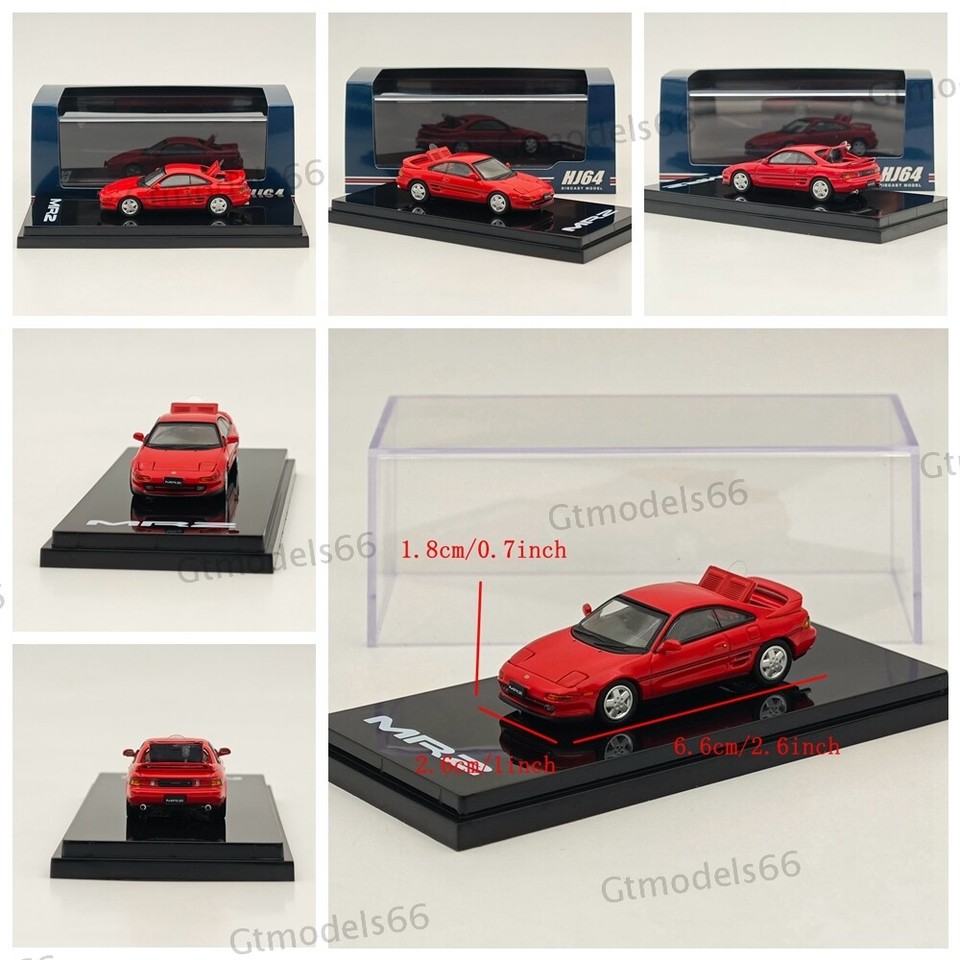 1/64 Hobby Japan Toyota MR2 (SW20) GT-S 1991 Diecast Model Car ...
