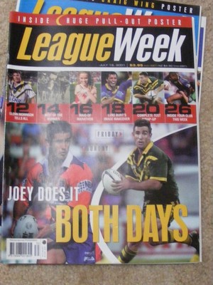 League Week July 19 2001 very good condition | eBay Australia