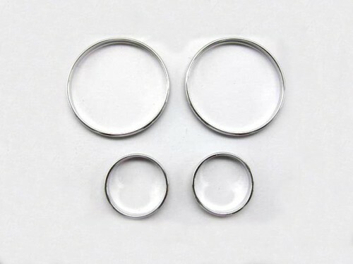Chrome Gauge Dash Dial Ring For Land Rover Freelander FL 03-05 Polished ...