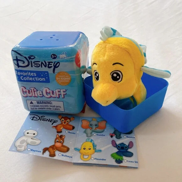 DISNEY Cutie Cuff 5-in Plush Character Slap Bands Bracelets - YOU ...
