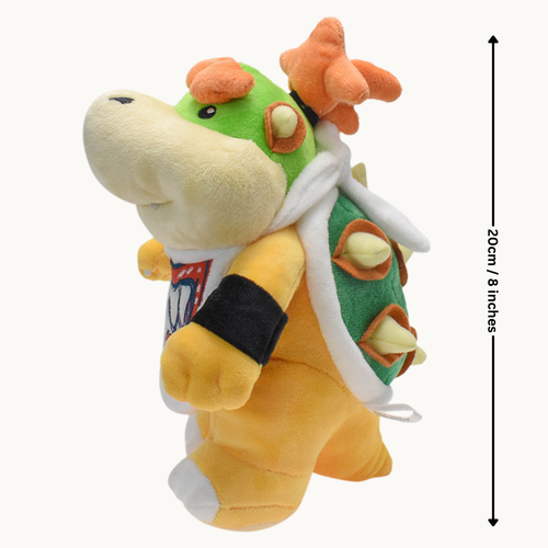 Super Mario Bowser Jr Plush 8" Stuffed Doll Game Plushie Gift | eBay