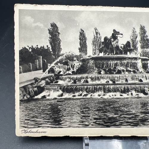 Vtg Kobenhavn, Gefion Springvandet, Fountain, Postcard - Eneret No ...