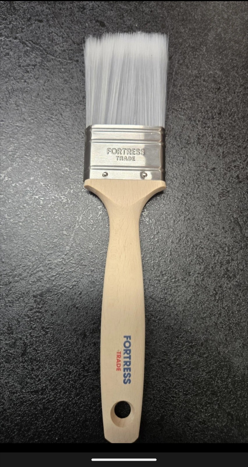 New Fortress Trade Flat Paint Brush 2" / 50mm Wooden Handle - FREE UK P ...