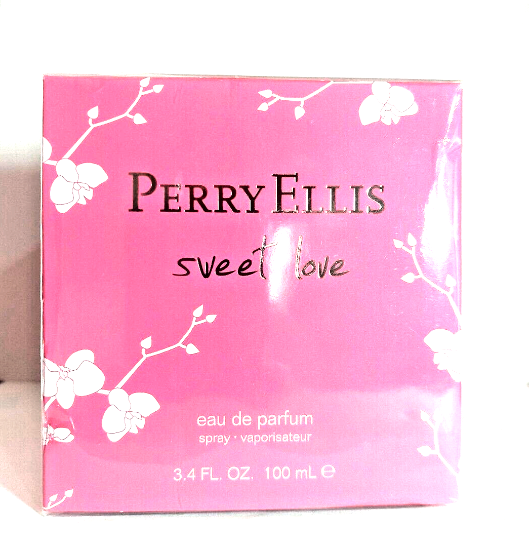 Perry Ellis SWEET LOVE Eau de Parfum Women Spray 3.4 fl. oz. ~NEW ...