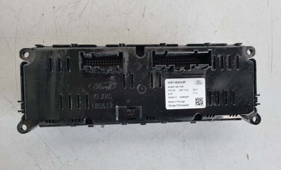 Ford Panel Aire Acon. Control H1BT-18C612-BF Klxnc 18C612 Hw 3.8 Sw 7.0 ...