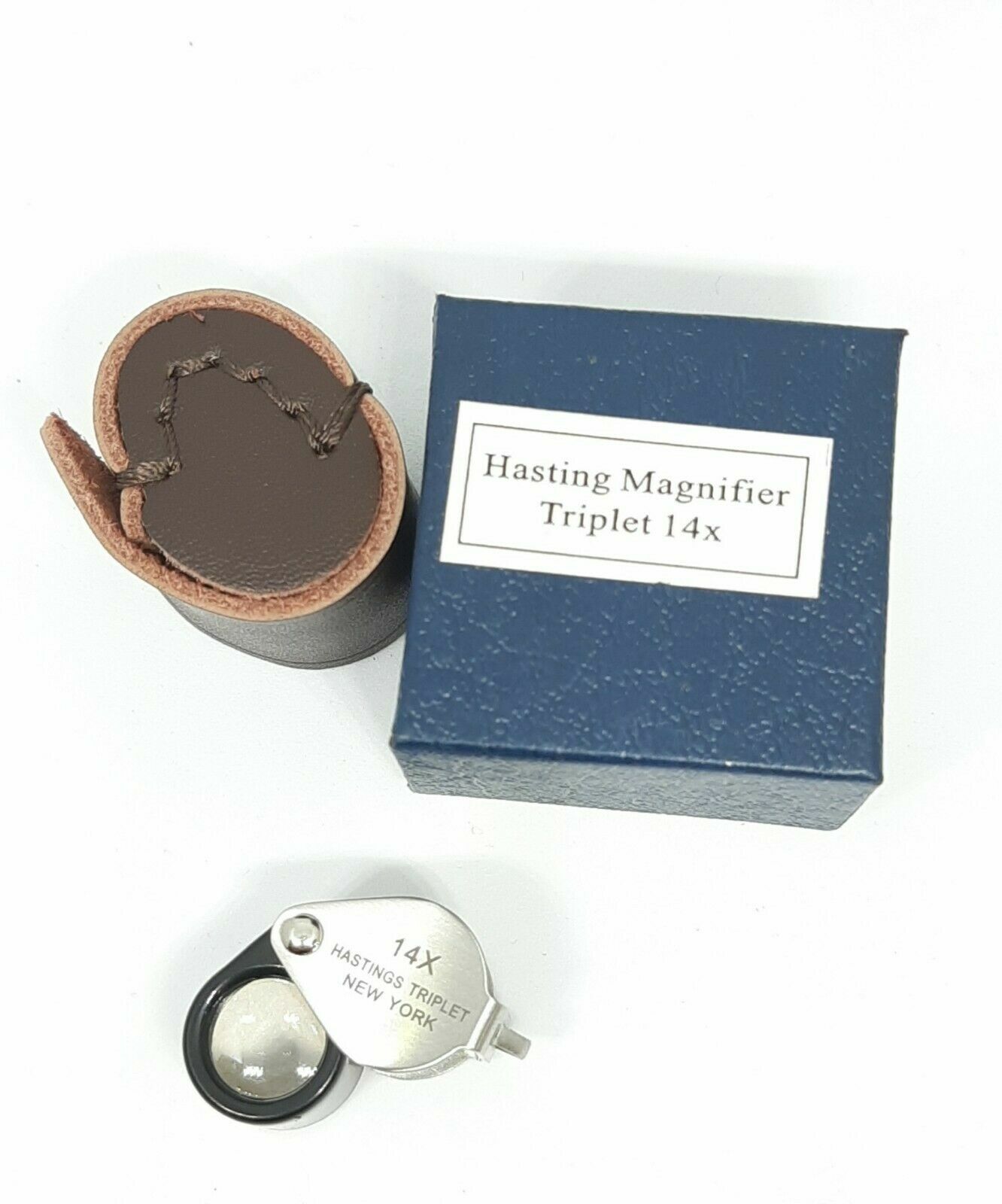 Polygon Magnifier Hastings Triplet 14 X MM Magnifier Eye Loupe | eBay