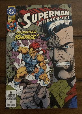 DC Comics Actions Comics #681 1992 Roger Stern VF/NM or Better | eBay