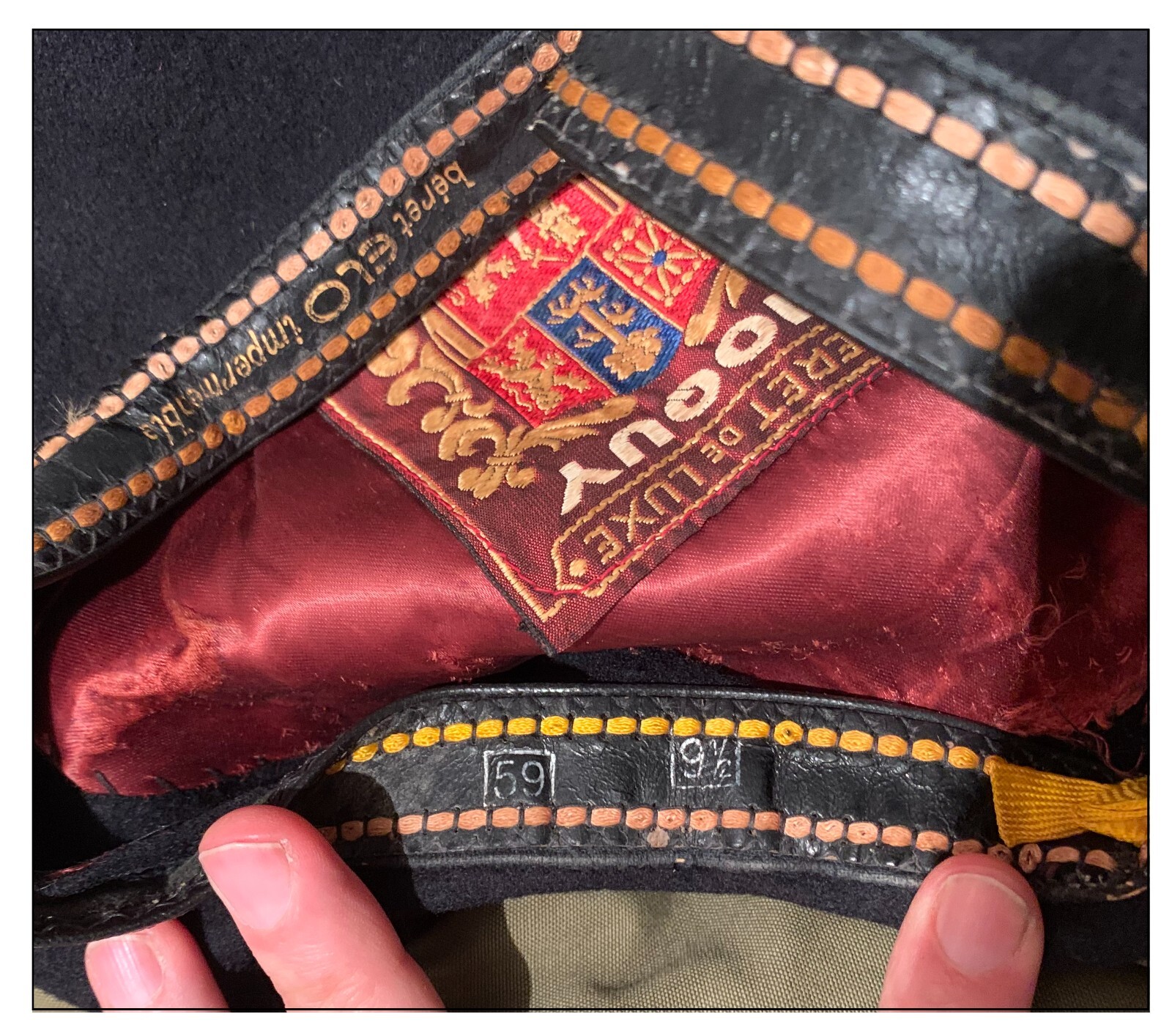 ww2 Beret Thionville Moselle Lorraine Vichy résistance Forbach ...