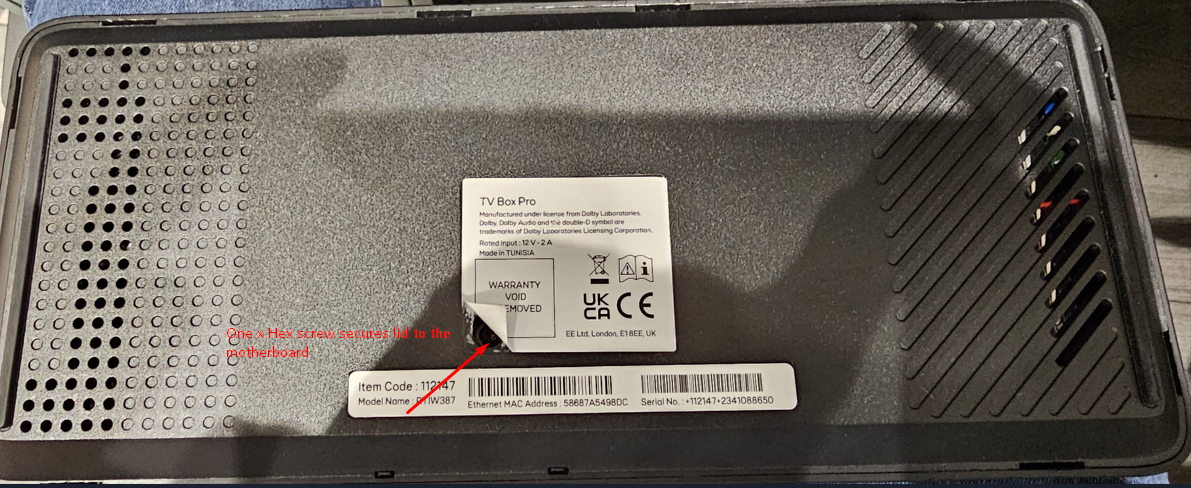 EE TV Pro 4k Freeview Set Top Box YouView 1TB DVR Dolby Atoms HDR ...