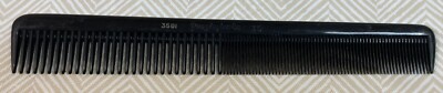 Vintage Pro-Phy-Lac-Tic Nylon Pro Comb #3501 35 Black Barbers Comb USA ...
